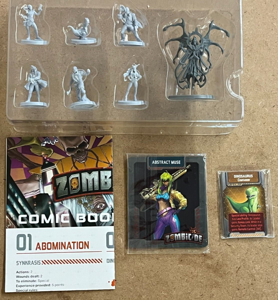 Android - Zombicide: Invader Comic Book Extras - (Kickstarter) AND-PR01 ...