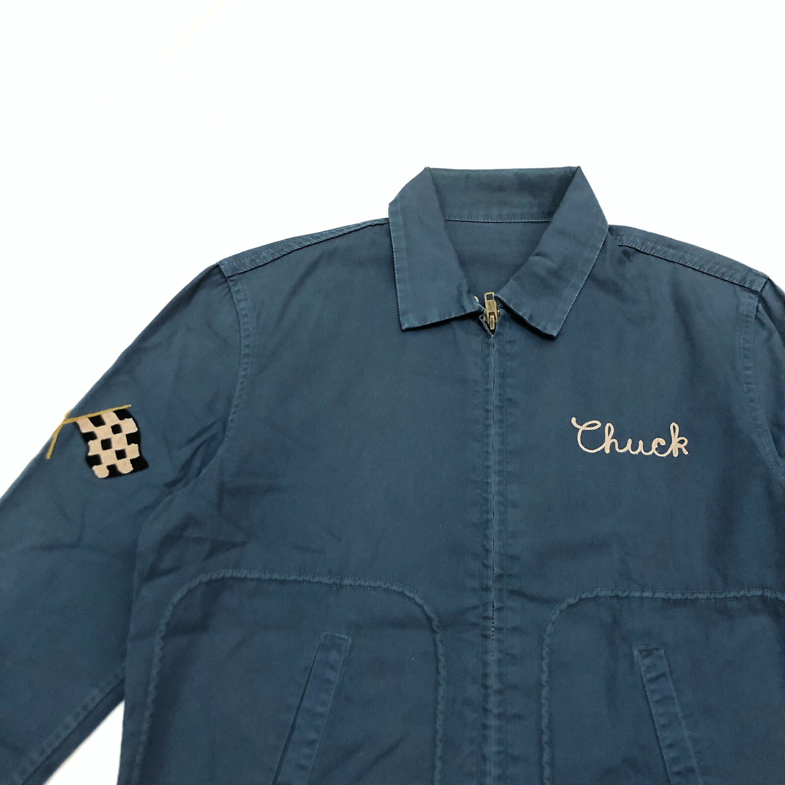 Japanese Brand Jelado Chain Stitch Drizzler Jacket Vintage Style Car ...