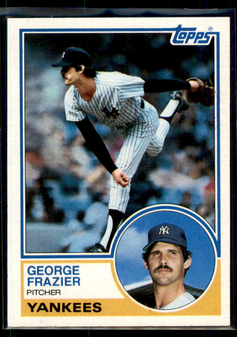 1983 Topps George Frazier #123 New York Yankees | eBay
