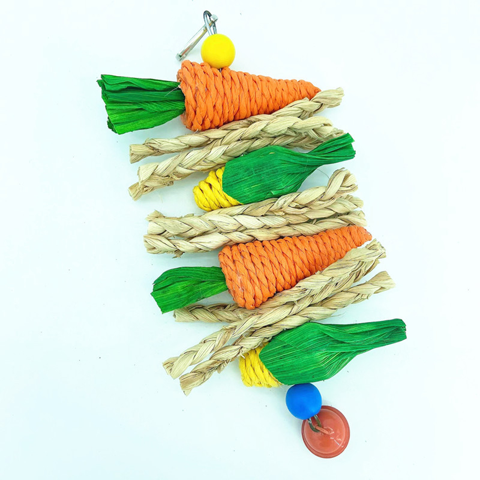 Bird Chew Toy Hook Design Grind Claws Corn Shape Bird Parrot Playing ...