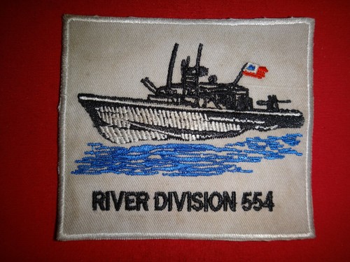 Vietnam Guerre Patch États-unis Marine PBR Rivière Division De 554 ...