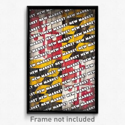 New Market Maryland Poster (MD City Souvenir 11x17 Town Print) | eBay