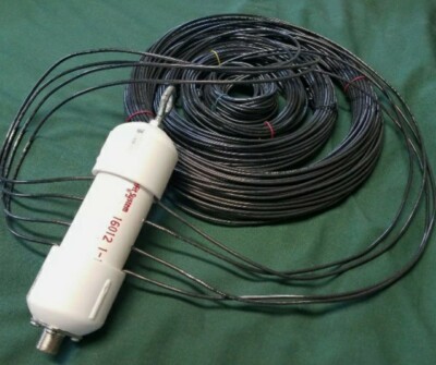 20, 10, 6, and 2 Meter- Fan Dipole- Half-Wave Ham Radio Antenna with 1: ...
