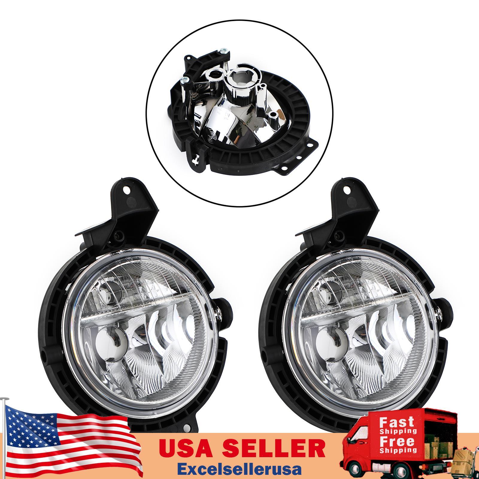 Pair Fog Lights Front Left and Right For Mini R55 R56 R57 R58 Cooper ...