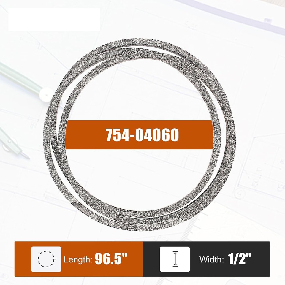 for Cub Cadet MTD 42" Mower Deck Belt 754-04060 754-04060B 954-04060 | eBay