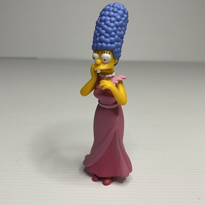 The Simpsons ‘Marge Simpson In Pink Gown’ Figure (2006) VGC | eBay ...