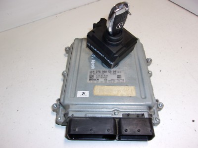 13 MERCEDES GLK350 ECU ECM COMPUTER IGNITION SWITCH+KEY A2129056601 OEM ...