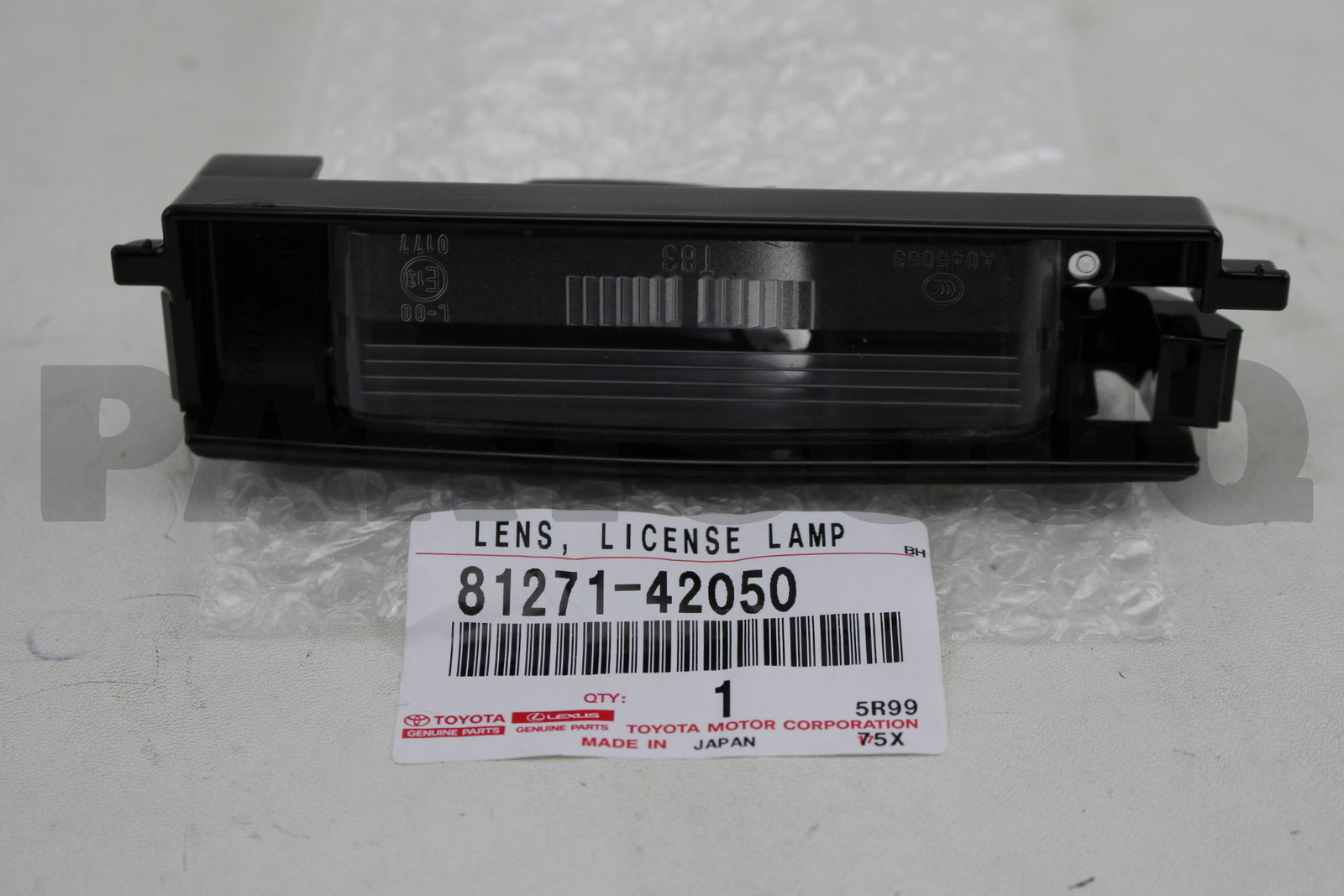 8127142050 Genuine Toyota LENS, LICENSE PLATE LAMP 81271-42050 | eBay