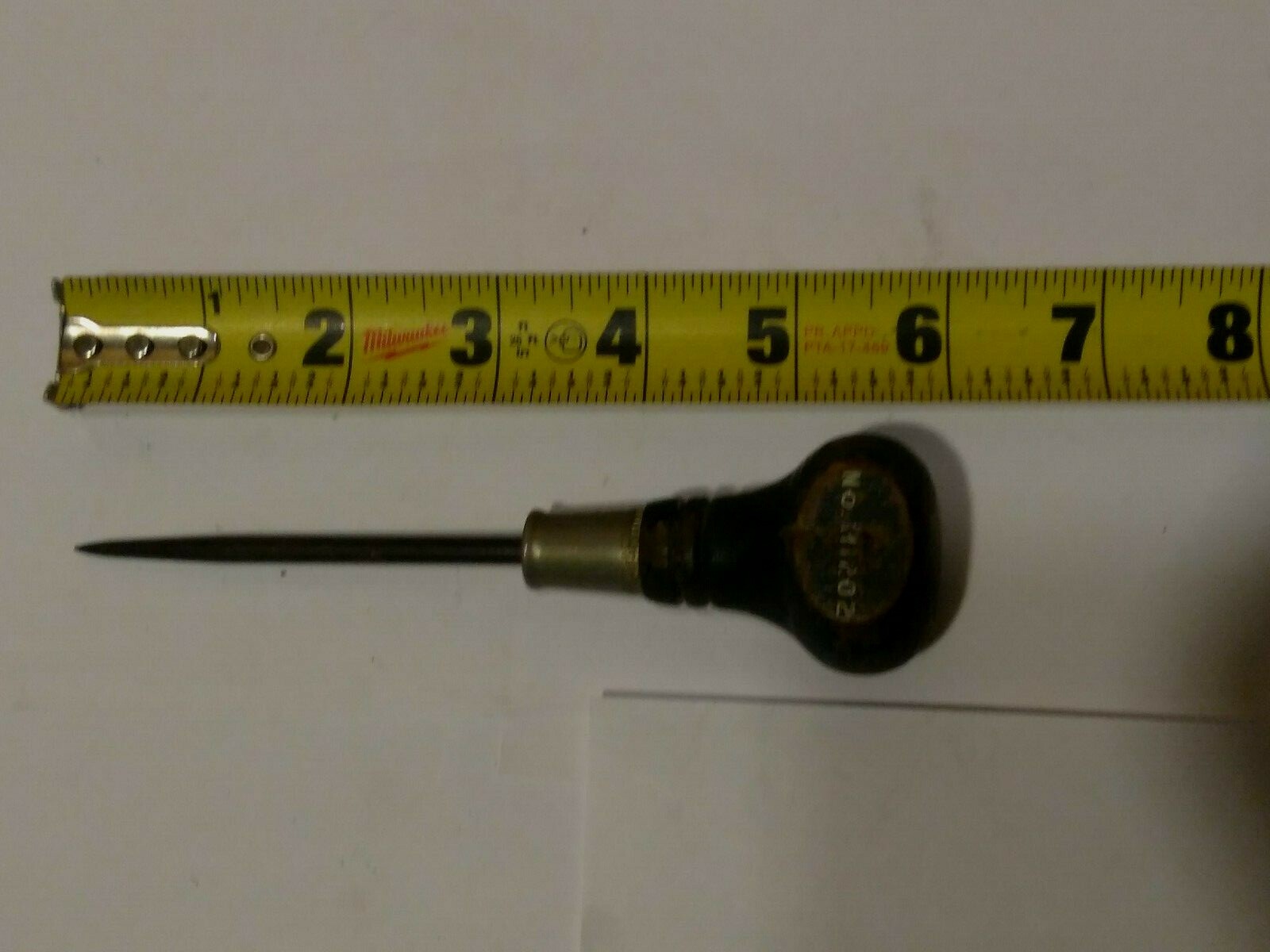 Vintage STANLEY AWL NO. H1202 With Hardwood Handle | eBay