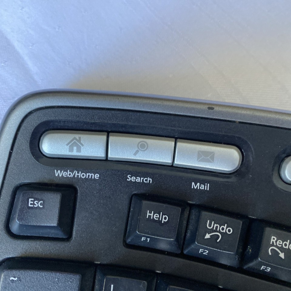Microsoft Wired Natural Ergonomic Keyboard 4000 USB KU0462 With Lift ...