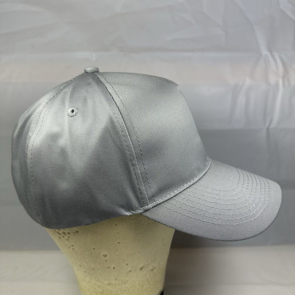 LOT OF 9: NEW OTTO Blank Hats Gray Snapback Caps For Patches ...