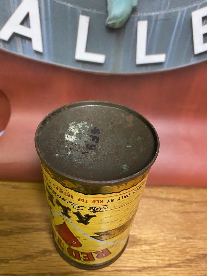 Red Top Ale cone top beer can Red Top Brewing Co Cincinnati Ohio | eBay
