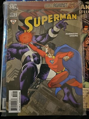 Superman #695 (2010 DC) NM "World Against Superman" Mon-El vs Parasite ...