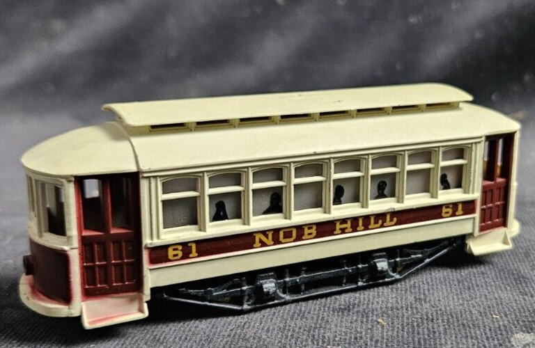 HO scale TYCO - NOB HILL NO.61 Trolley Car - TESTED | eBay