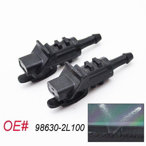 Wiper 2Pcs Front Windshield Washer Jet Nozzle 98630-2L100 For Kia Sid ...