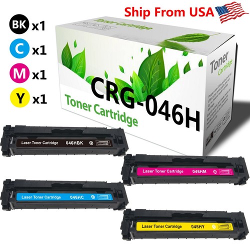 (4PK,BCMY) CRG046H 046H Toner Cartridge for LBP654Cdw LBP651C LBP652C ...