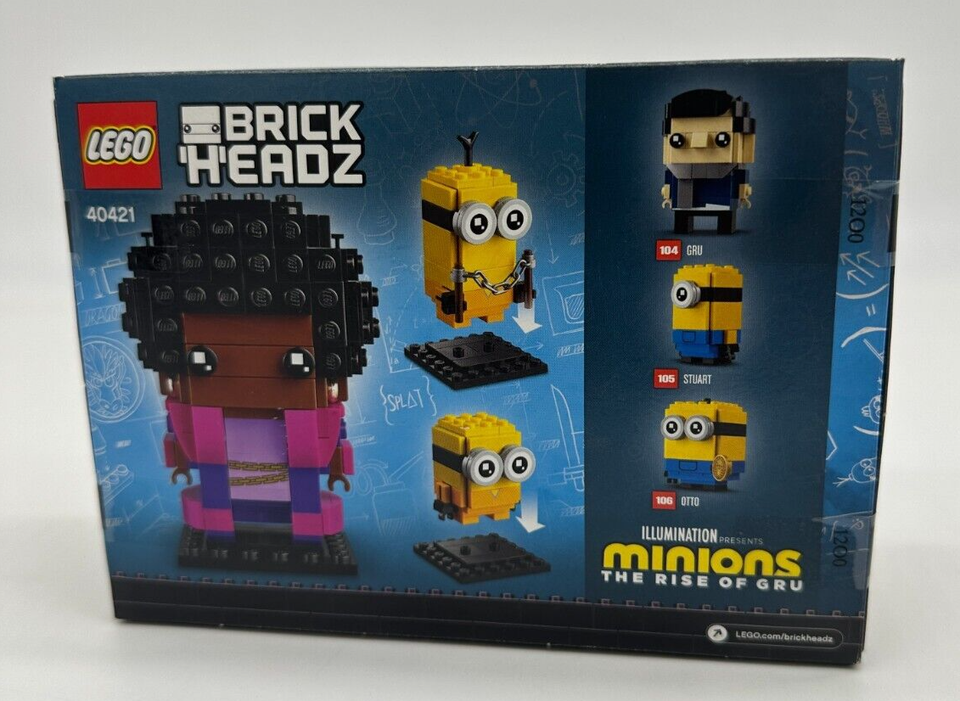 LEGO BRICKHEADZ: 40421 Minions the Rise of Gru | eBay