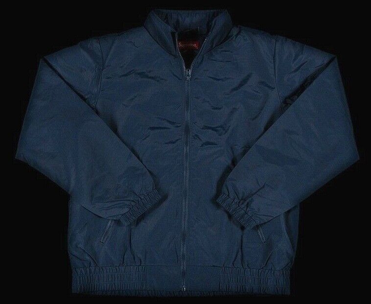 Supreme Arc Track Jacket Navy Size L Mens FW17 Zip Up New | eBay Supreme Arc Track Jacket Navy Size L Mens FW17 Zip Up New | eBay
