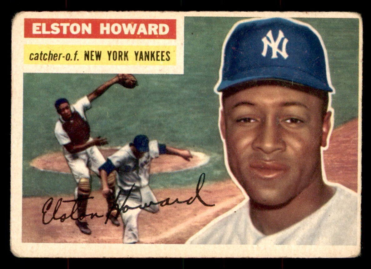 1956 Topps Baseball #208 Elston Howard GD *f1 | eBay