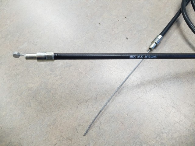 OEM BCS Walk Behind 2 Wheel Tractor Tiller Throttle Cable 58056815 for ...