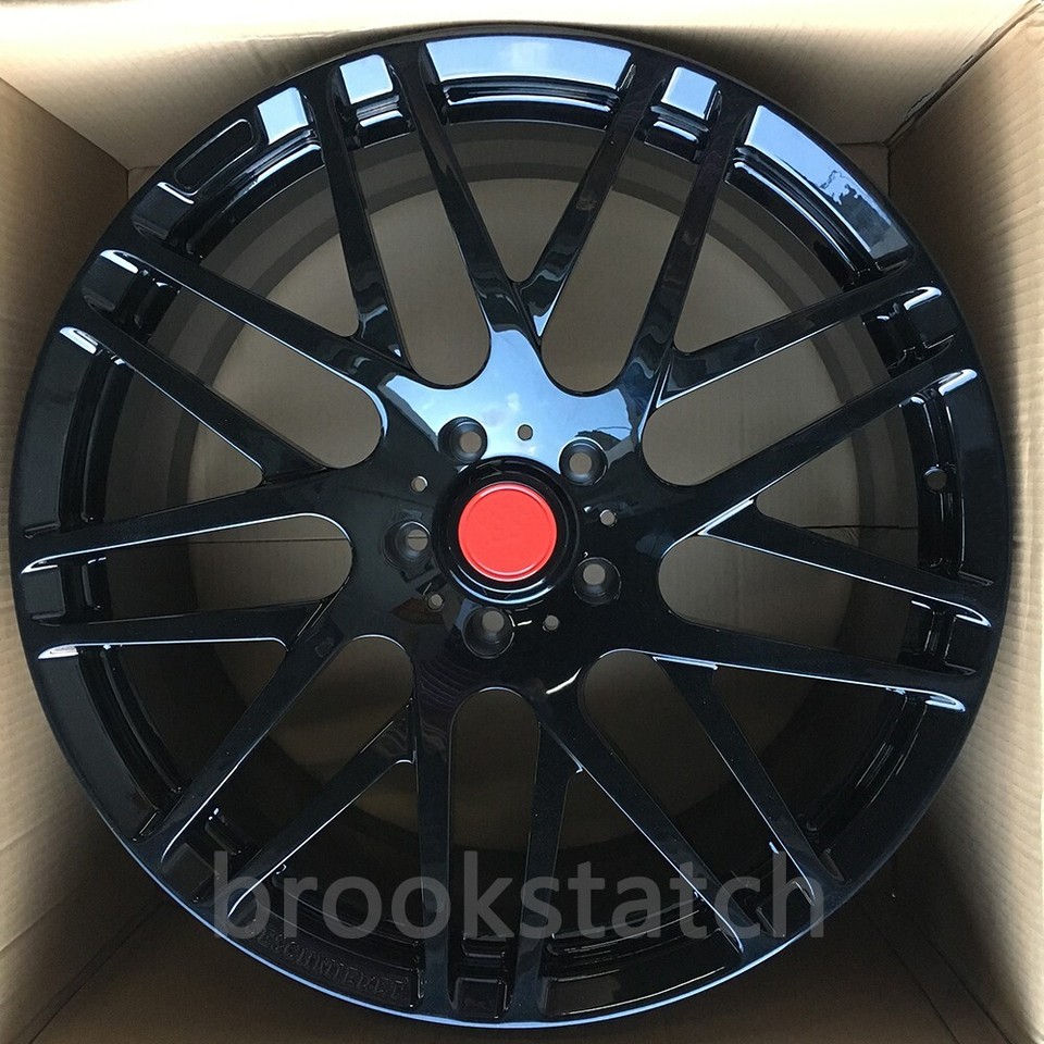 22" B Style Black Forged Wheel Rims Fit For Mercedes Benz W222 W223 S ...