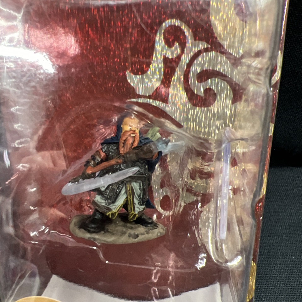 DWARF MALE SORCERER Pathfinder Battles Premium Pre-Painted Miniatures ...