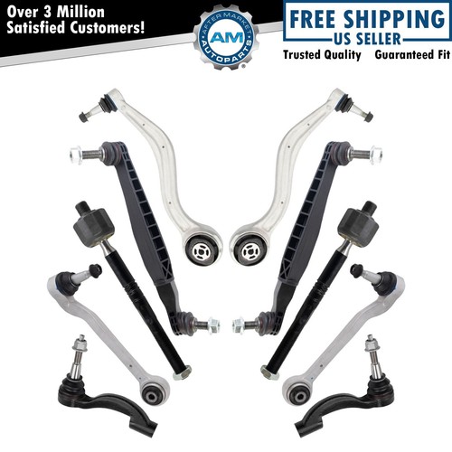 Front Control Arms Tie Rods Links Kit Fits 2013-2019 Cadillac ATS ...