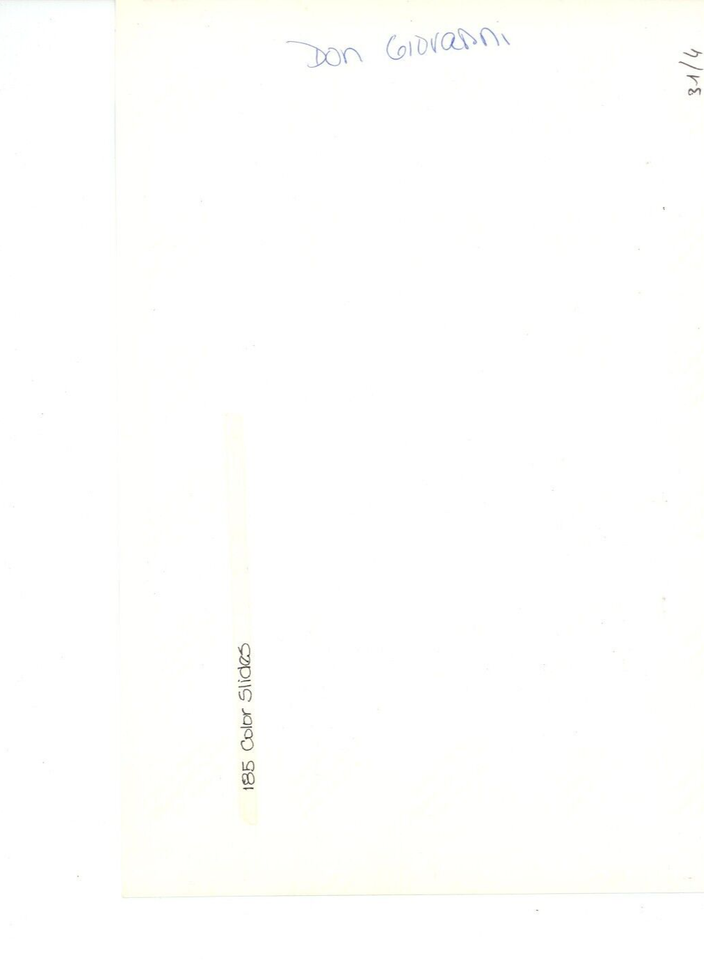 Vintage 9x7 Photo Don Giovanni (1979 film) Ruggero Raimondi John ...