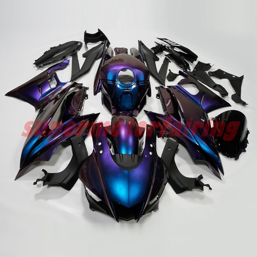 Chameleon Blue Purple ABS Fairings Kit For Yamaha YZF R3 2019-2021 ...