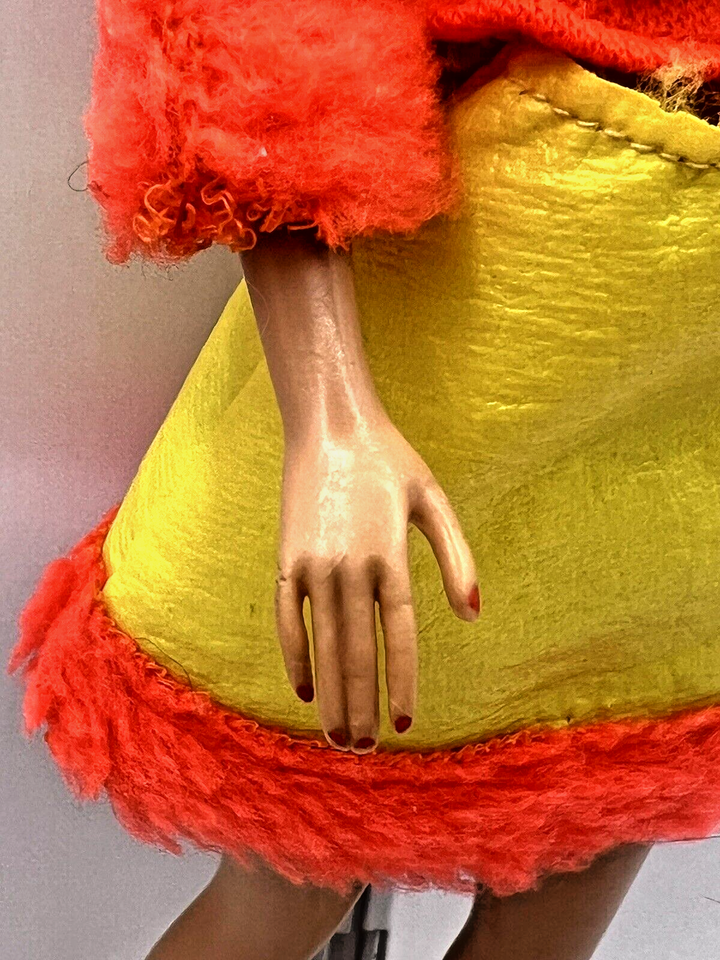 Vtg Mod Talking Barbie Doll Head On S/L Barbie/Midge Body In Hooray For ...