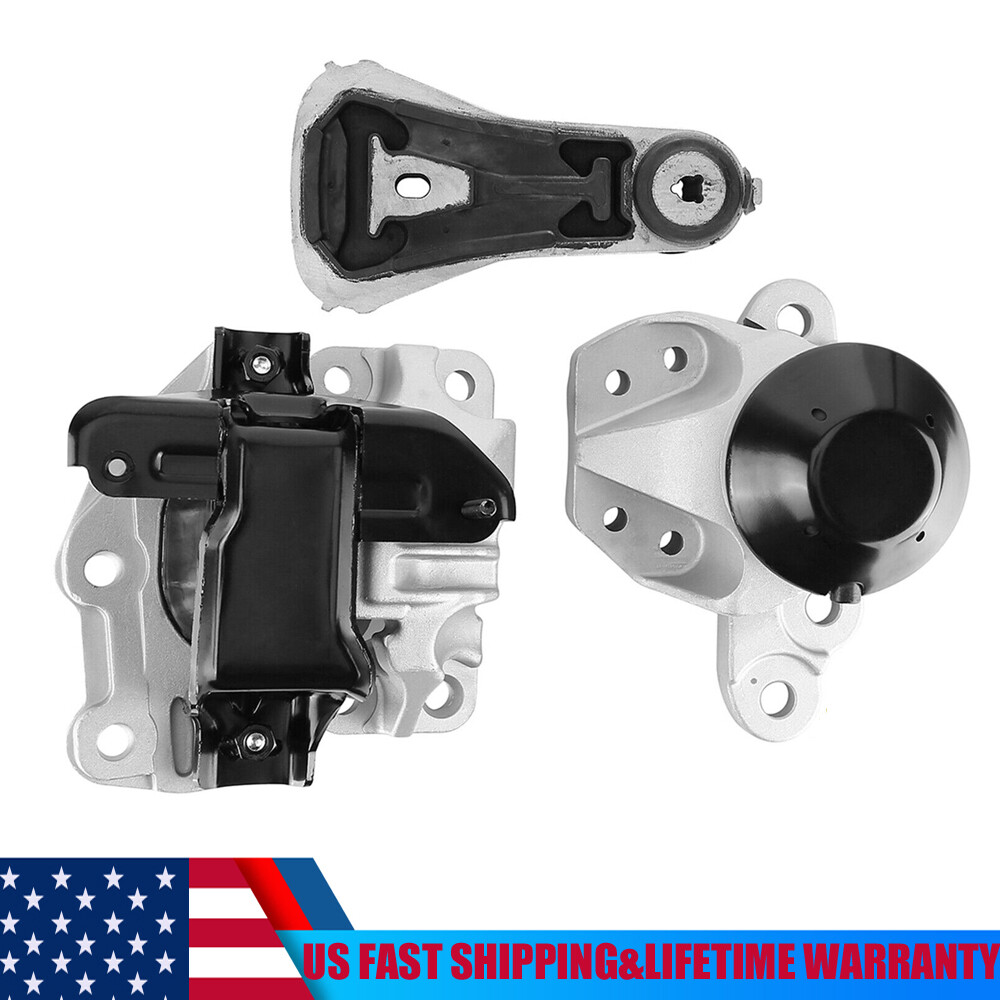 3PC Engine Mounts & Hydraulic Transmission Mount For Ford Explorer 2016 ...