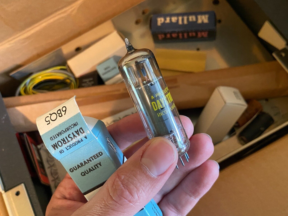 Unbuilt Heathkit AA-161 Kit Complete Amplifier w/ NOS Mullard Daystrom ...