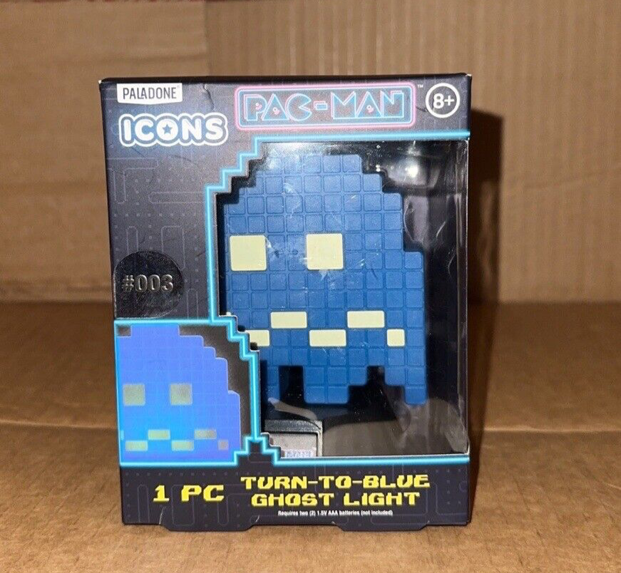 TURN-TO-BLUE-GHOST MINI Light From Pac-Man By Paladone ICONS! NEW | eBay