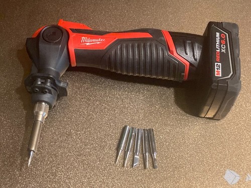 Milwaukee M12 Soldering Iron Pointed Tip (49-80-0400) for sale online ...