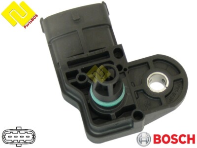 BOSCH 0281007041 INTAKE MANIFOLD PRESSURE SENSOR MAP 0281006576 ,37830 ...