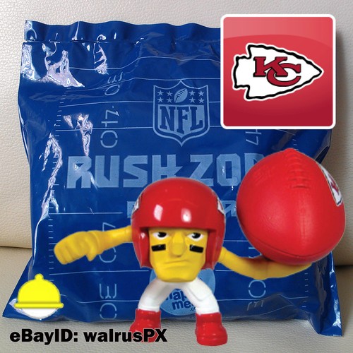 NEW ENGLAND PATRIOTS - NFL Rush Zone Rusher Nicktoons McDonalds Happy ...