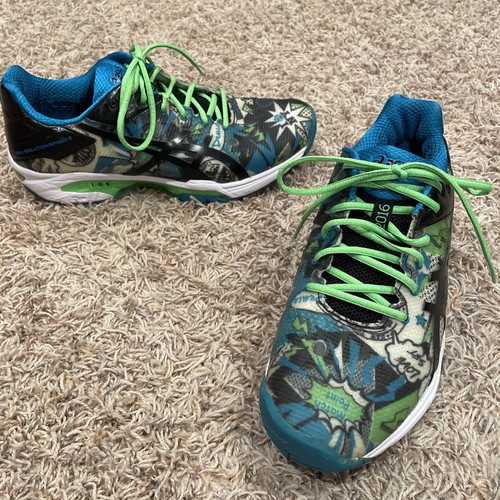 Ascis Gel Solution Speed 3 “NYC” Tennis Shoes #E618N Multi-Color Men’s ...