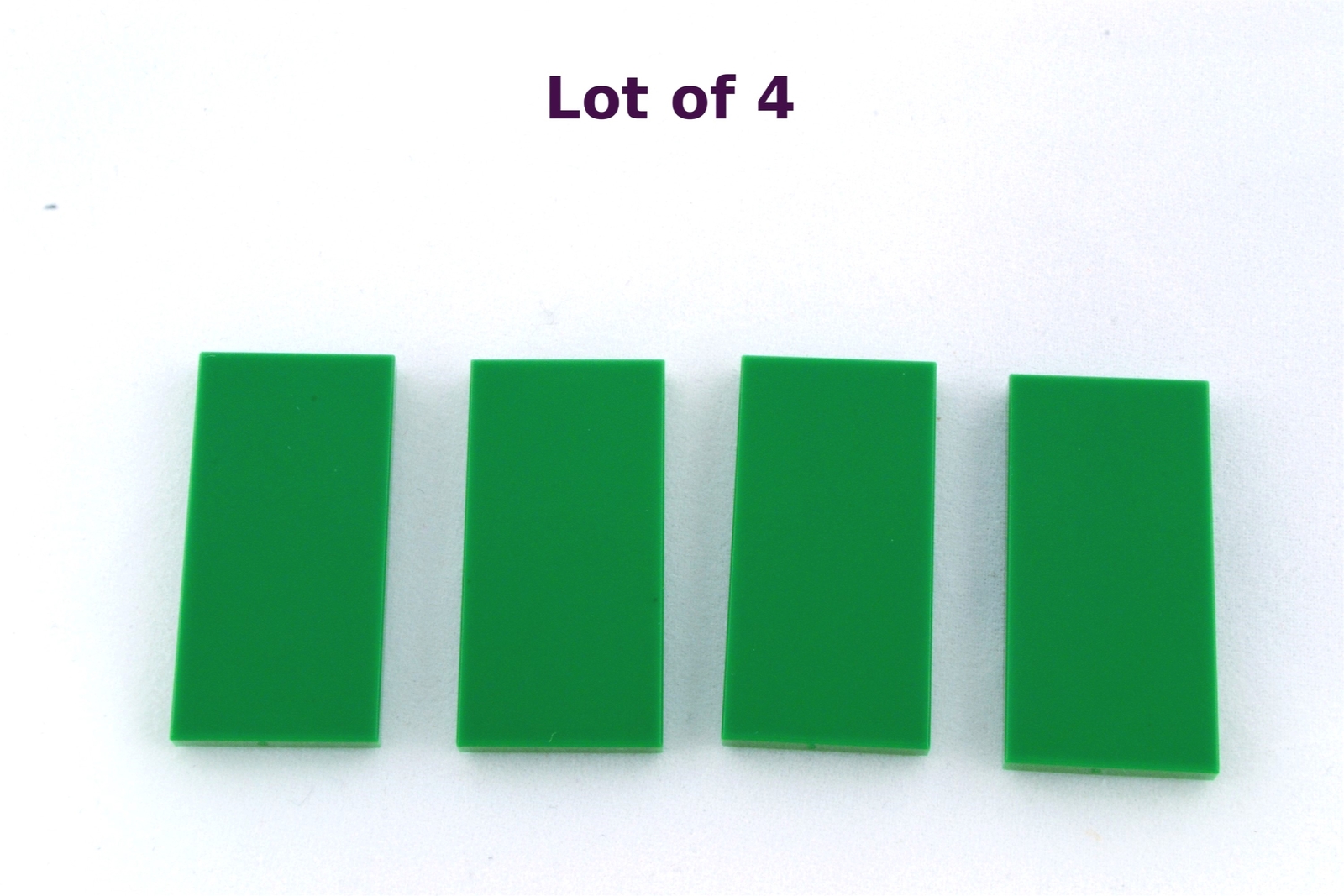 Lego 2x4 Tile Black Azure White Green Gray Brown Red Purple Yellow YOU ...