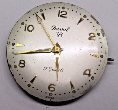 Antique GTS Duval Watch Movement 17 jewels. 26 mm. #15007, ACUB. | eBay