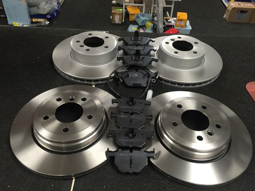 FOR BMW 520 F10 F11 BRAKE DISCS BRAKE PAD FRONT REAR SENSOR FRONT REAR ...