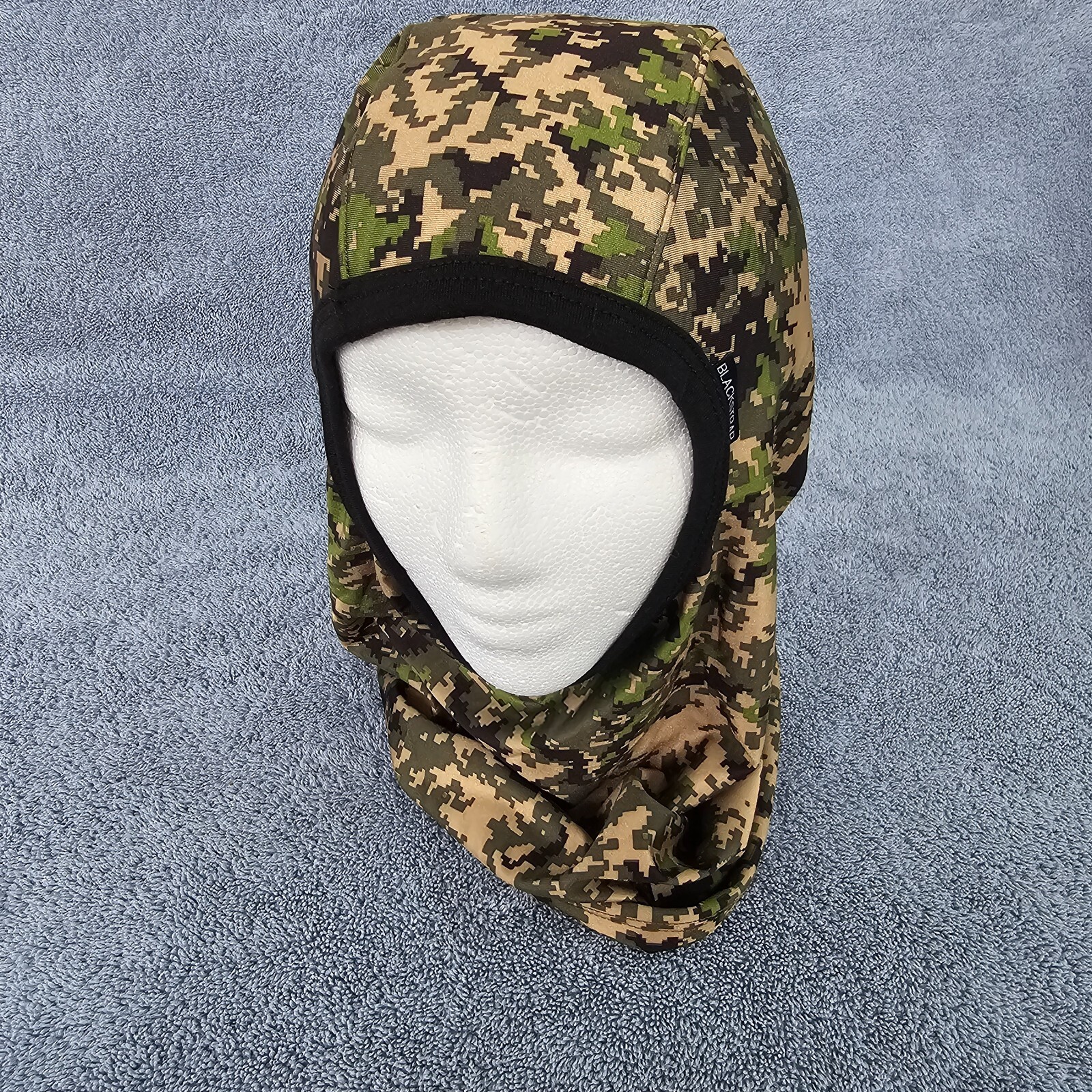 BlackStrap Balaclava Digital Camo Print Hood Camouflage OSFA USA Made ...