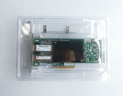 HP NC552SFP DUAL PORT 10Gb SFP+ SERVER ADAPTER PCI-e OCE11102-HP 614203 ...