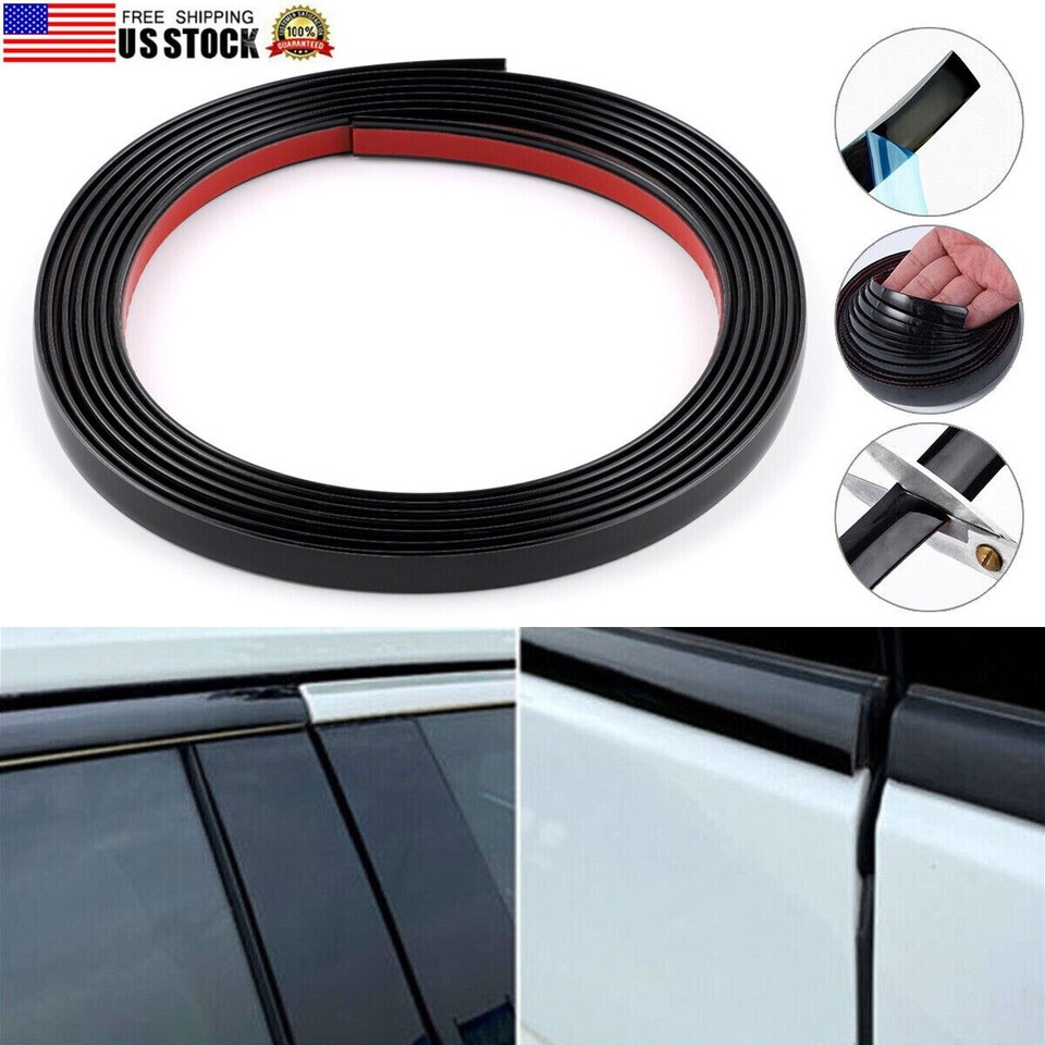 3M Chrome Trim Molding Strip Car Body Door Side Protector Strip ...