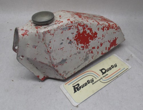 Vintage Enduro AHRMA Coffin Style Gas Fuel Tank CZ Maico Greeves ...