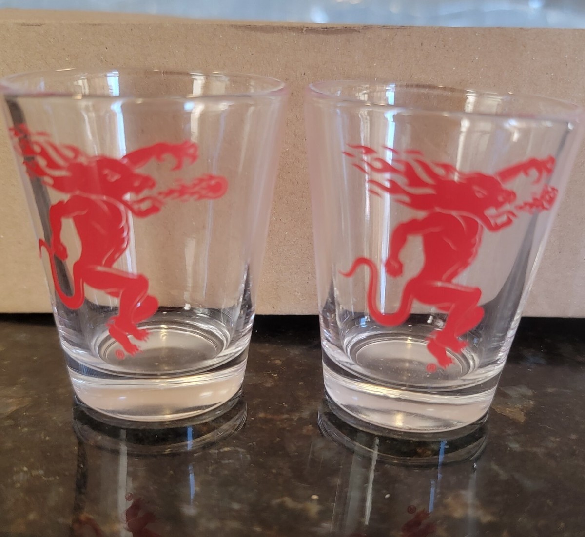 Fireball Whiskey Glasses