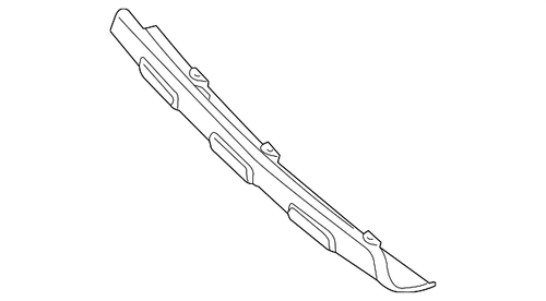 Genuine Nissan Bumper Guard 62064-ZS00A | eBay