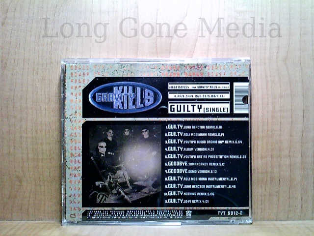 Guilty by Gravity Kills (CD, Promo, Maxi, 1996, TVT Records ...