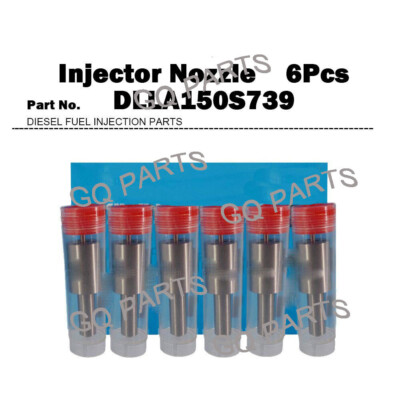 DLLA150S739 6x Fuel Injector Nozzle Tips 0433271874 276118 for SCANIA ...