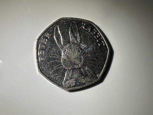 Beatrix Potter Peter Rabbit 50p Coin 2016 And Rare 1 & 2 Penny 1971 ...