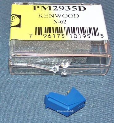 KENWOOD N62 N-62 TURNTABLE NEEDLE STYLUS fits V-62 CARTRIDGE TRIO ...